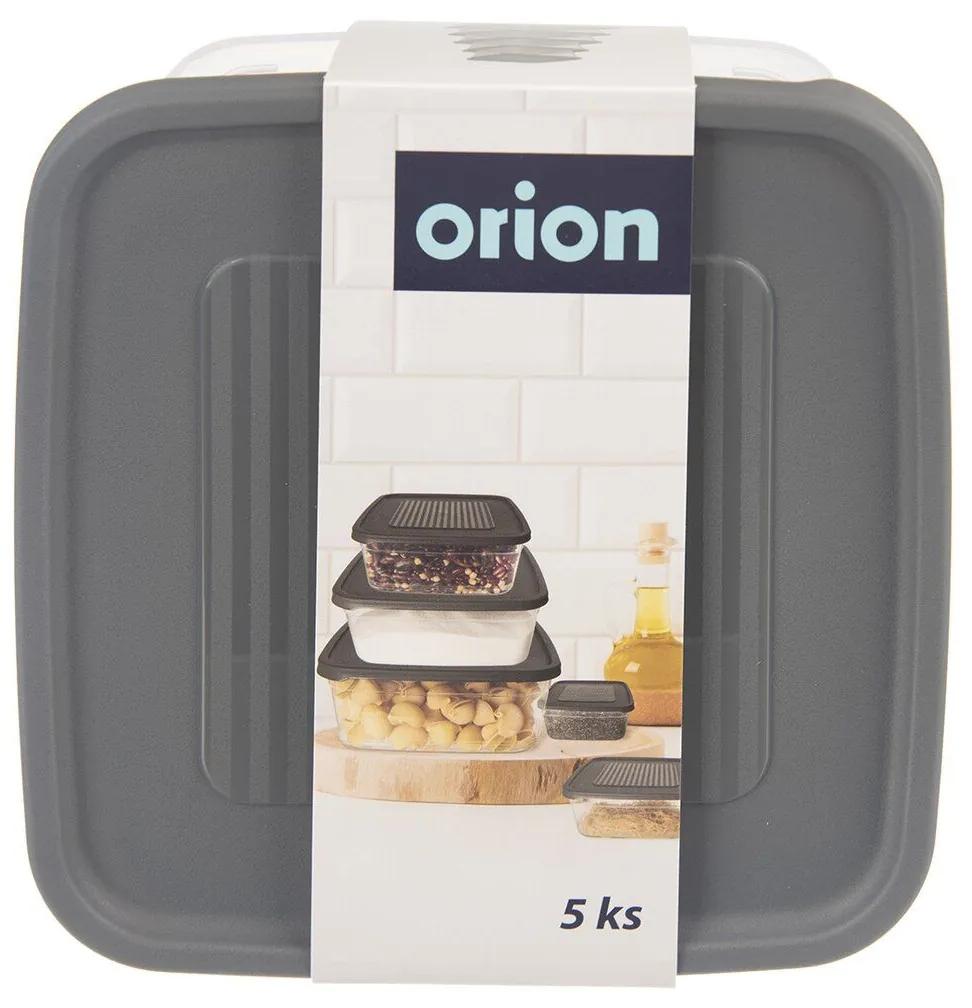 Orion Dózy na potraviny Festiva čtverec 5 ks mix