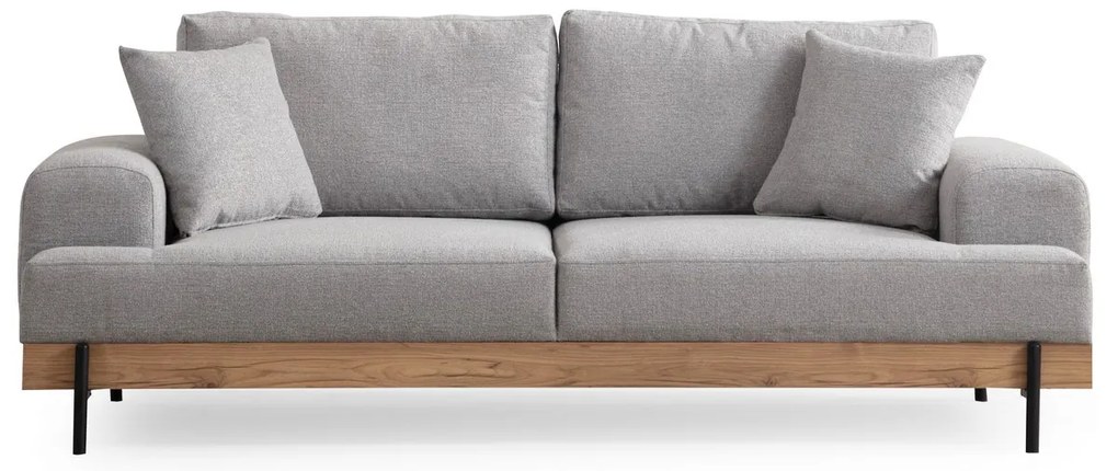 Hanah Home Třímístná pohovka ETI dub šedá 220 cm