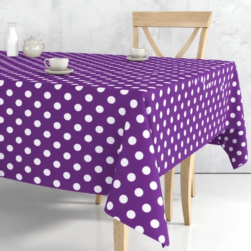 Ubrus PVC DC-416 fialový, Role 140cm x 20m
