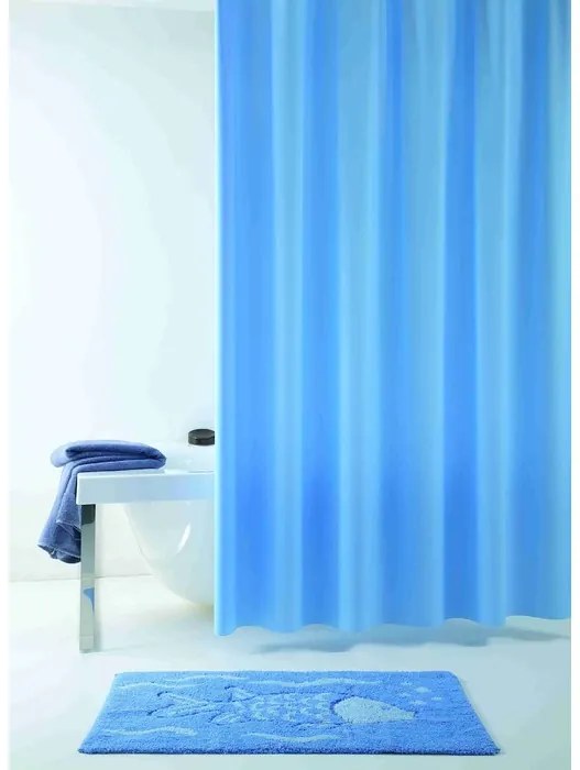 GRUND Sprchový závěs ALLURA modrá 120x200 cm