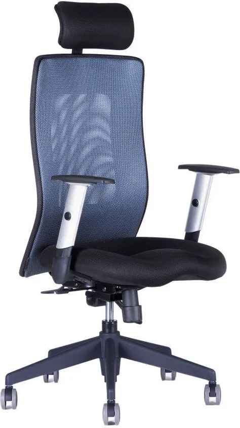 Office Pro Kancelářská židle CALYPSO GRAND SP1 - s podhlavníkem, 1211, antracit