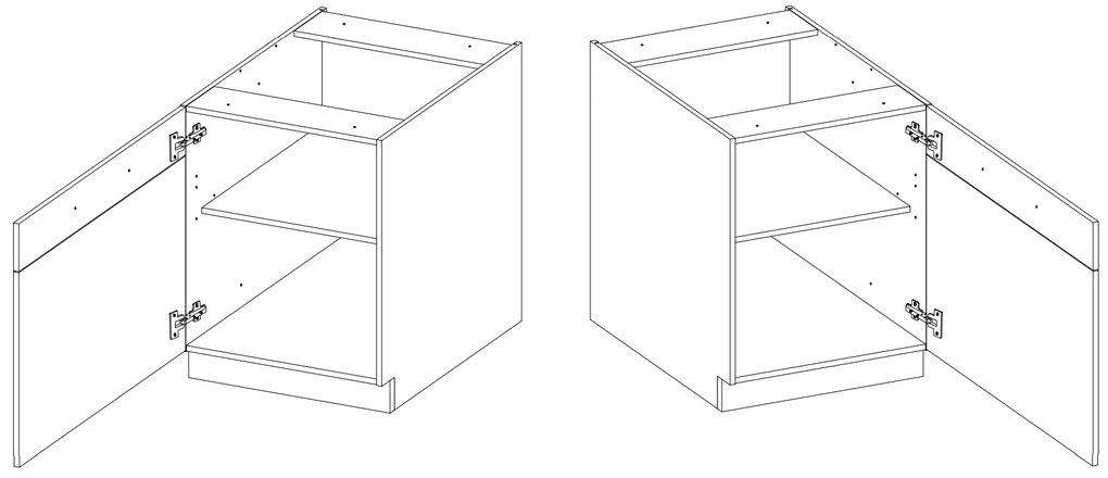 Verizon dolní skřínka 60cm