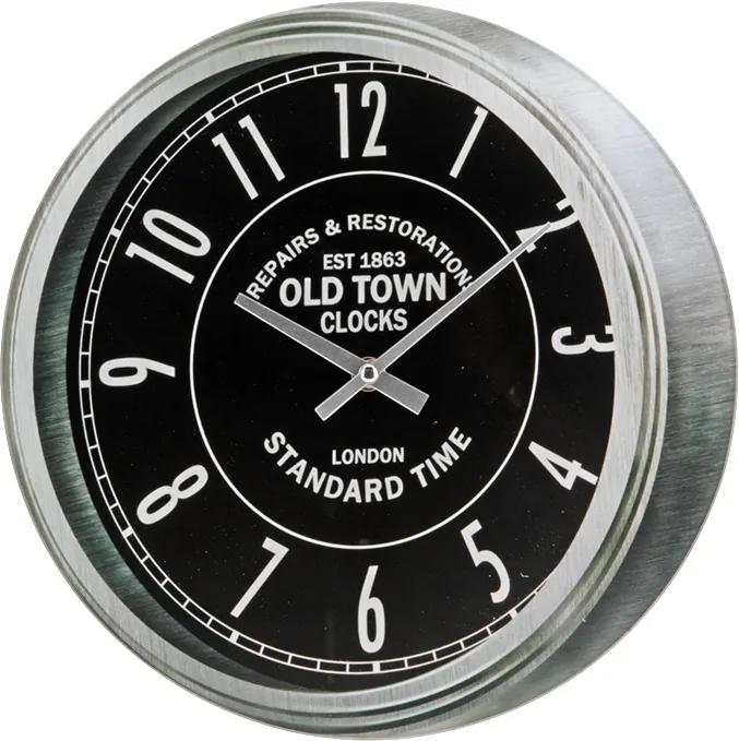 Nástěnné hodiny OLD TOWN, kulaté, Ø 30 cm