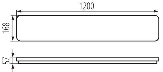 Kanlux38796-LED Strop. svít. LINCEA LED/30/38/45W/230V 3000/4000/6500K IK08 IP40