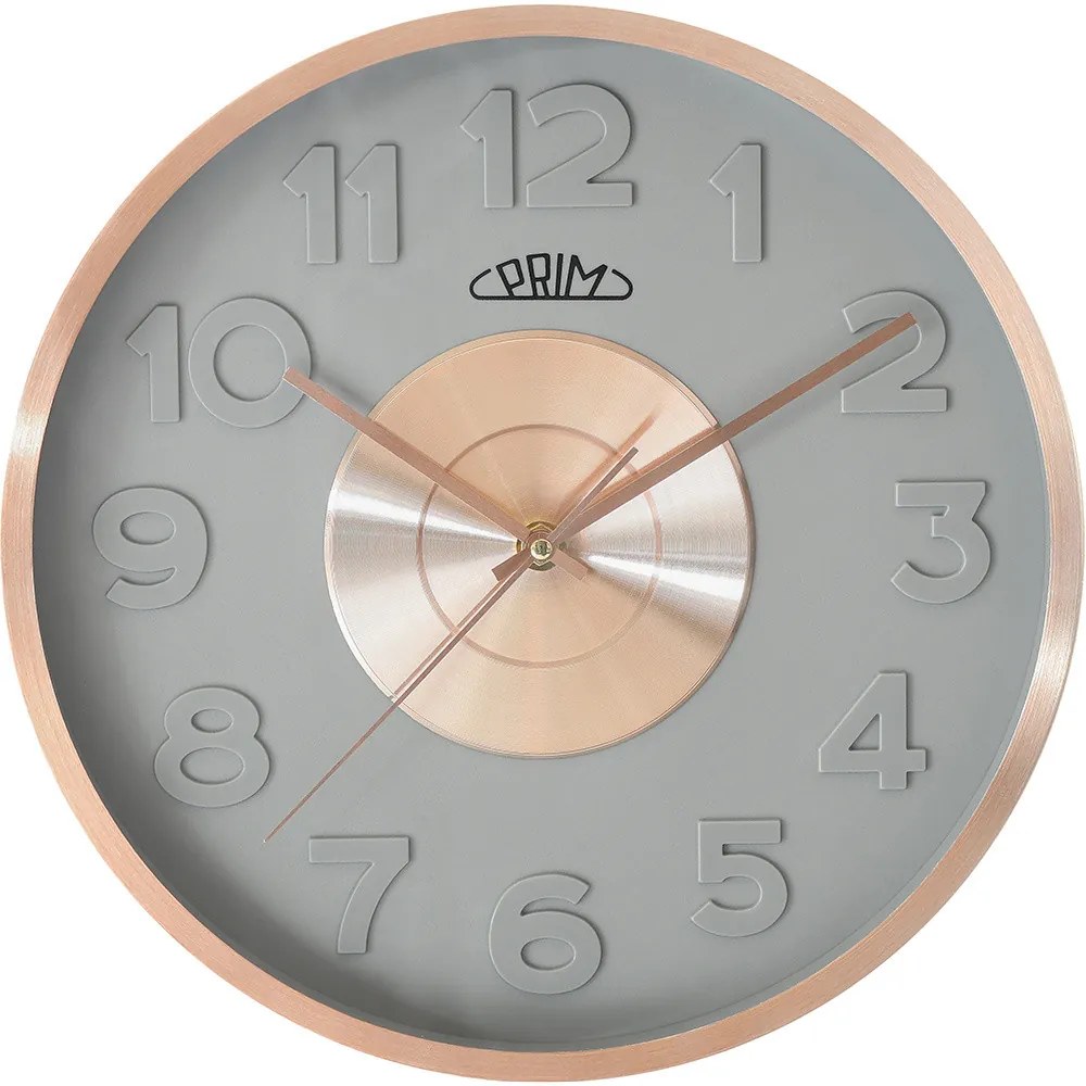 PRIM Sensation Designové nástěnné hodiny PRIM Sensation o průměru 296 mm E04P.4427.82