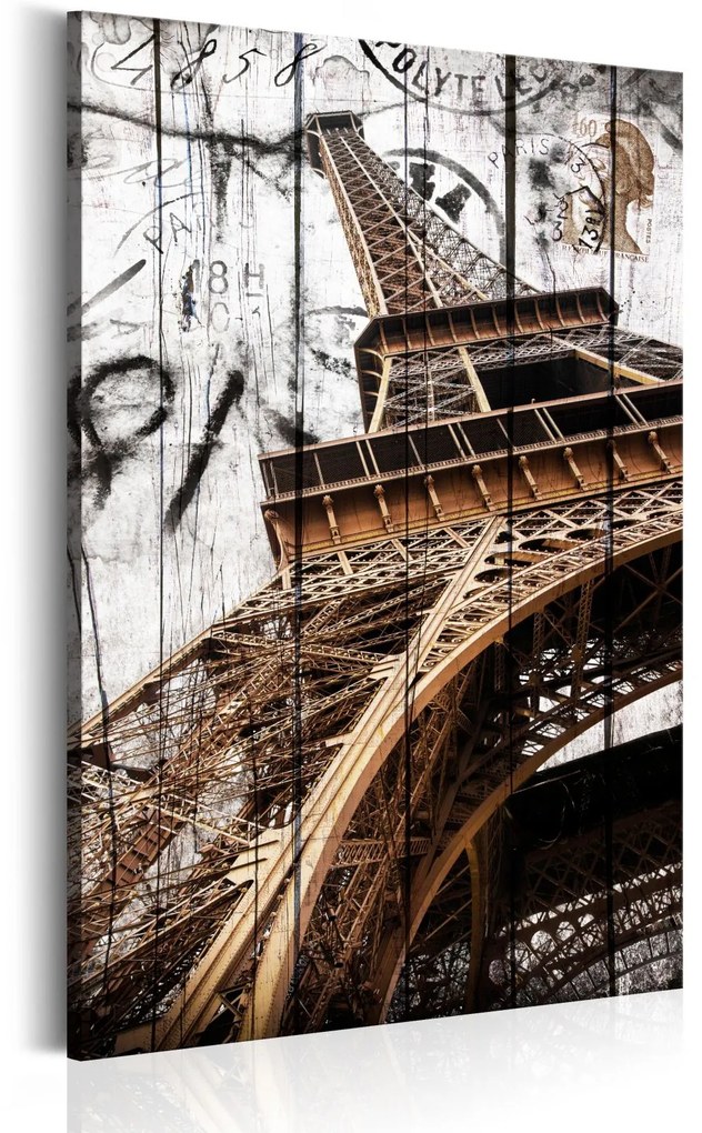 Obraz - Greetings from Paris 80x120