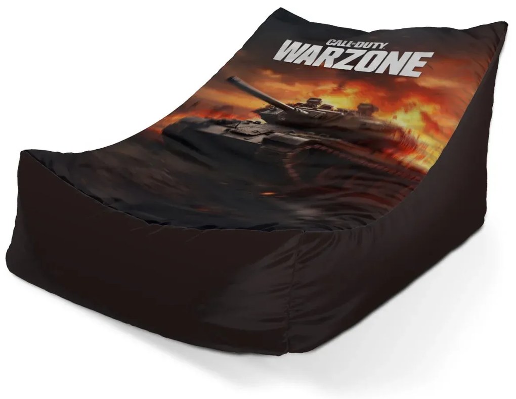 Sablio Sedací vak Lounge Call of Duty Warzone - tank - 120 x 100 x 80 cm