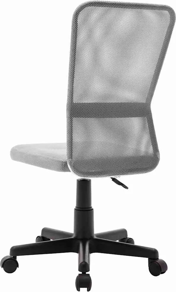 Kancelářská židle šedá 44 x 52 x 100 cm síťovina textil 289515