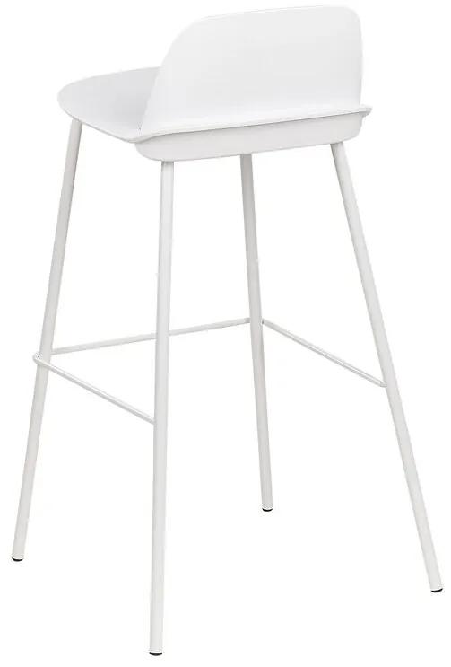 Set 4ks barových židlí Morza (bílá). 1081534