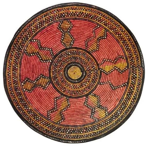 BALTA Kusový koberec ZOYA kruh 418/Q01X BARVA: Vícebarevný, ROZMĚR: kruh Ø 120 cm