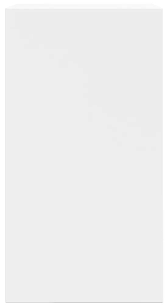 Botník bílý 60 x 34 x 63,5 cm kompozitní dřevo - Default Title