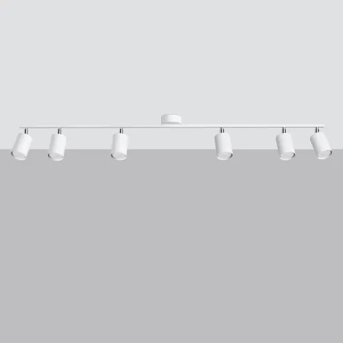 Stropní svítidlo SOLLUX LEMMI 6L bílé GU10 6x10W bez žárovky SL.1228