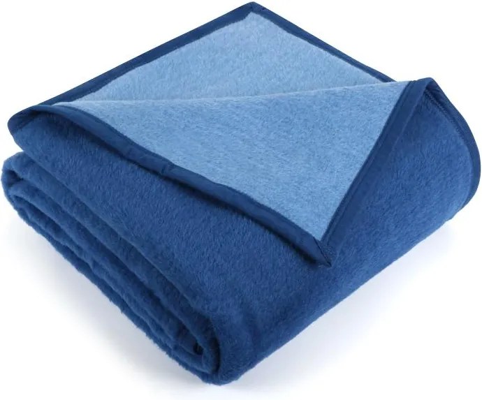 Bellatex Přikrývka KIRA PLUS jednolůžková Modrá 150x200 cm