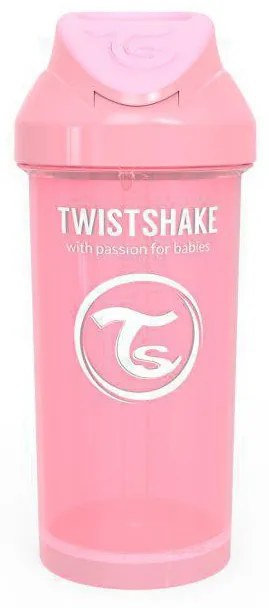 Twistshake Láhev s pítkem 360 ml Pastelově modrá