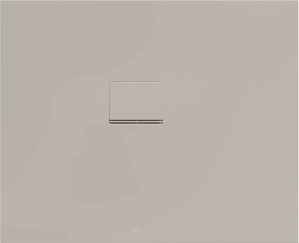 Villeroy & Boch Squaro Infinity - Sprchová vanička, 110x90 cm, Almond UDQ1190SQI2LV-AL