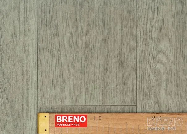 Breno PVC XTREME Pure Oak 904M – šedé dřevo, šíře 200 cm