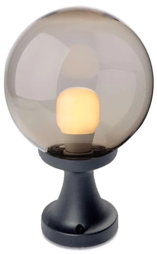 Redo Redo 9774 - Venkovní lampa SFERA 1xE27/42W/230V IP44 25x38 cm hnědá UN0592