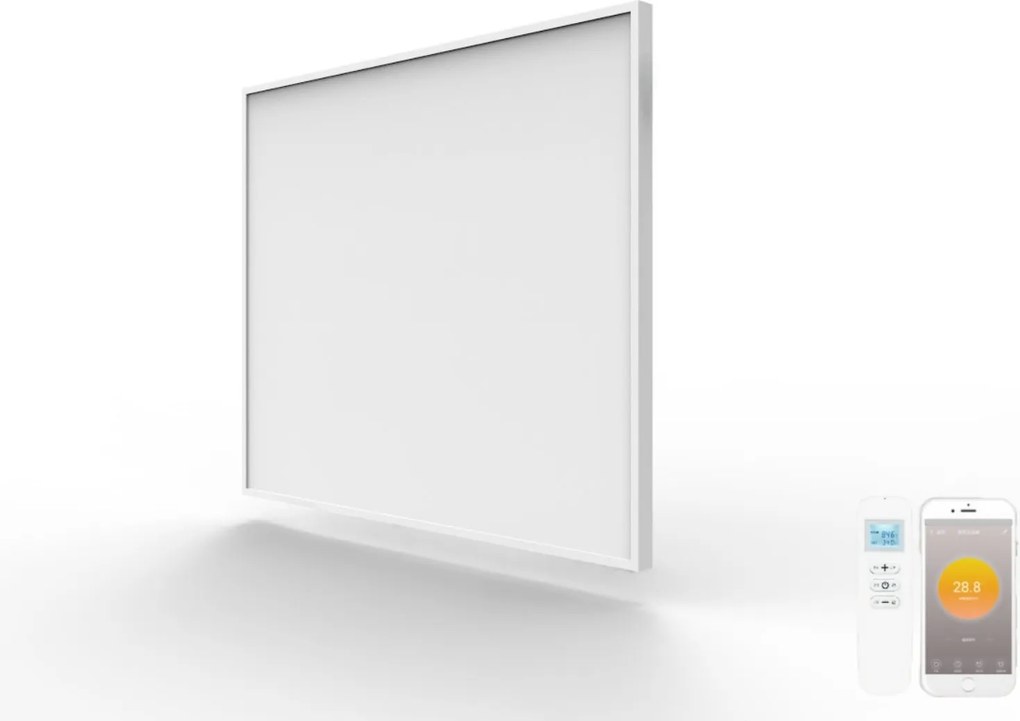 Nástěnný infrapanel BASIC 350W | Výhřevnost 6.5 m2 | 60x60 cm | WiFi termostat