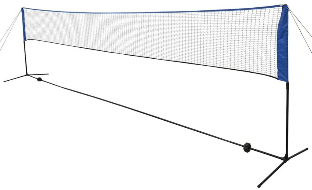 Badmintonová Síť S Košíčky, 600X155 Cm Orange