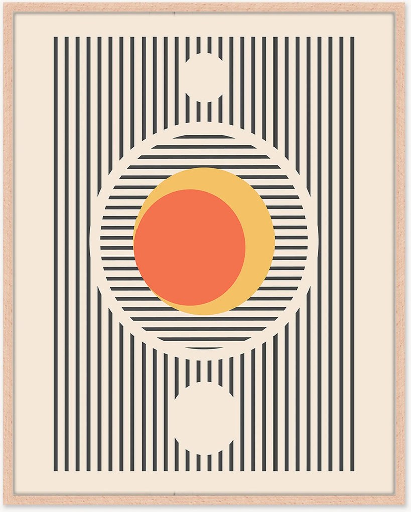 Zarámovaný digitální tisk Creative Bauhaus
