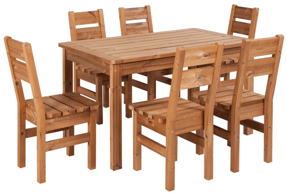 Zahradní dřevěný set PROWOOD z ThermoWood - SET M2 - Samostatný set