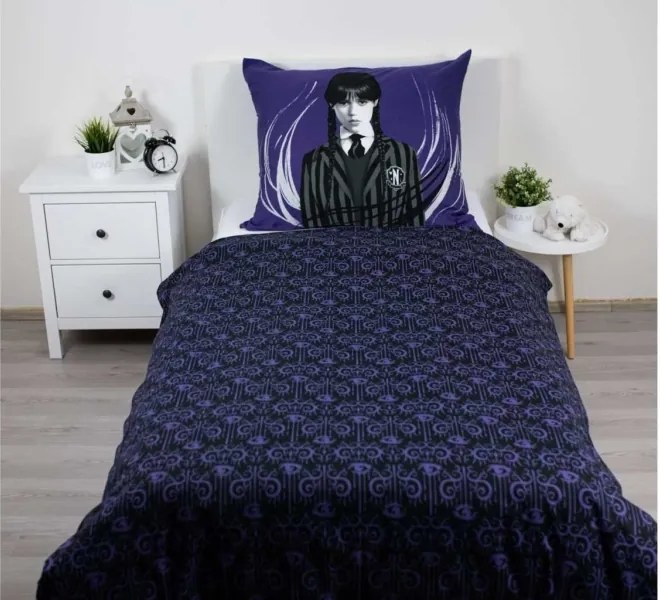 Jerry Fabrics Bavlněné povlečení Wednesday Handy Thing 140x200, 70x90 cm