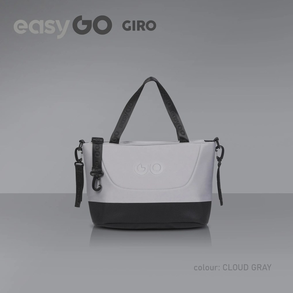 Kombinovaný kočárek EasyGo Giro 2v1 Cloudy Gray
