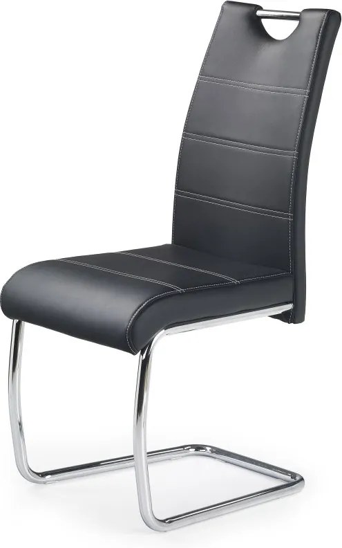 Jídelní židle K211 černá Halmar