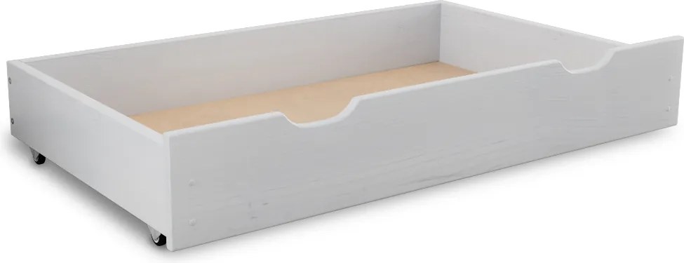 Úložný box pod postel 200 cm, bílá