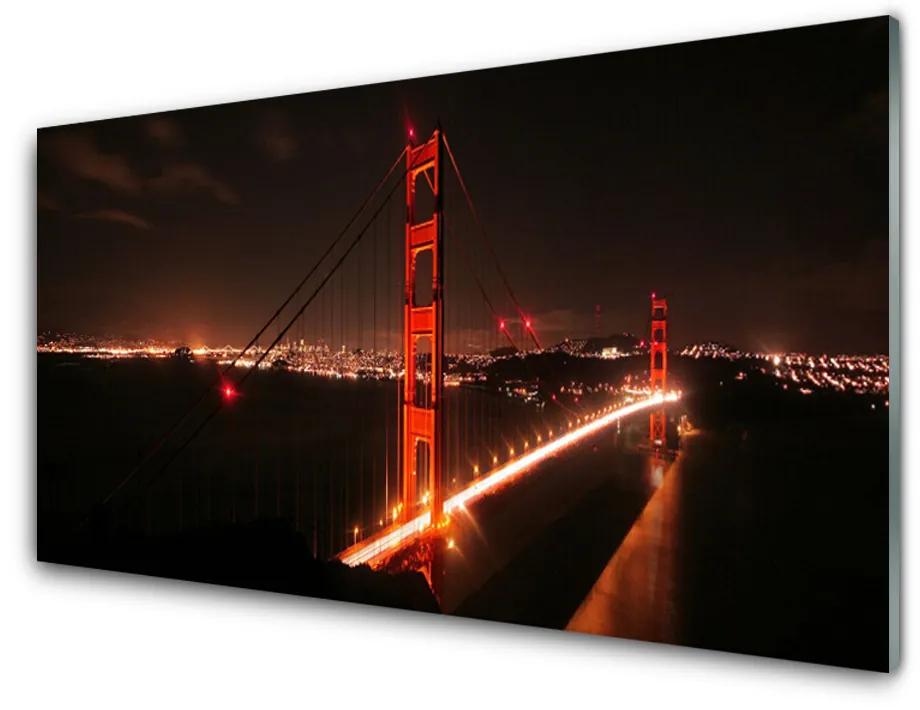 akrylový obraz Most Architektura 140x70 cm