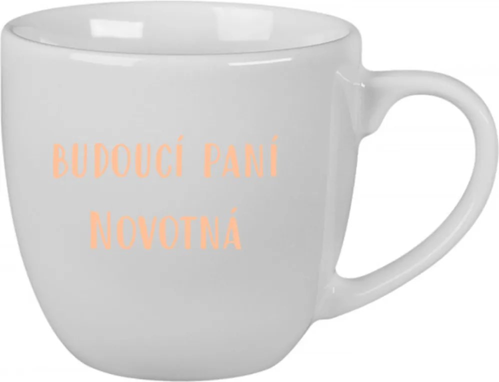 Personalizovaný keramický hrníček 400 ml - budoucí paní
