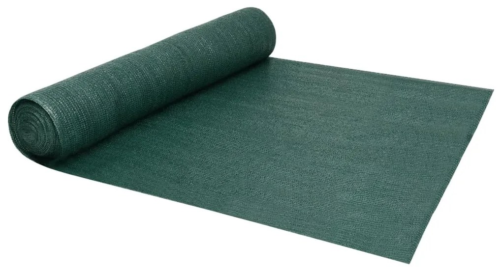 Stínící tkanina zelená 1,5 x 25 m HDPE 195 g/m² 149414