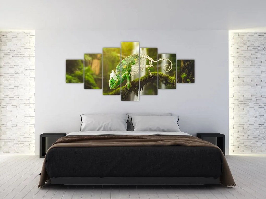 Obraz ještěrky (210x100 cm)