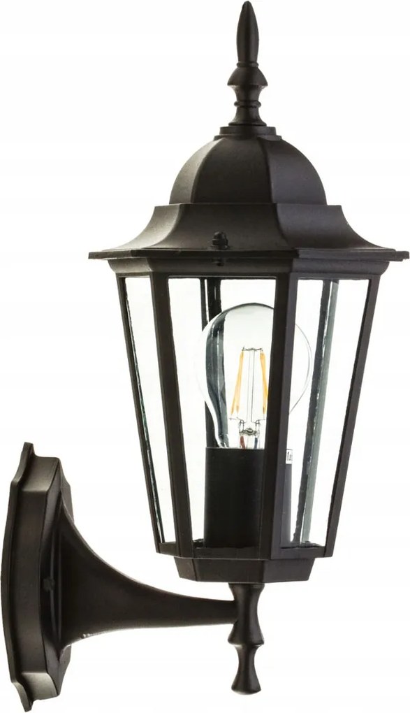 BERGE LED venkovní svítidlo B7149 - E27 - 36 x 20 x 17cm - černá