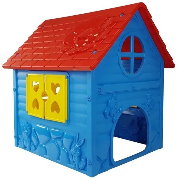 Tomido dětský zahradní domeček modrý