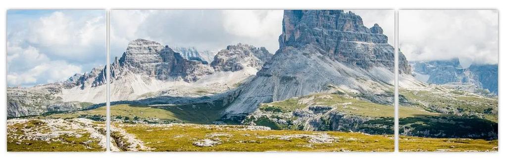 Obraz - Italské Dolomity (170x50 cm)