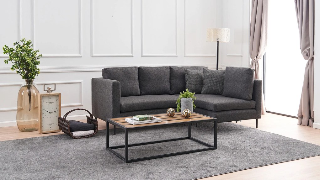 Hannah Home Modulová pohovka MINO antracitová 825BLC1725