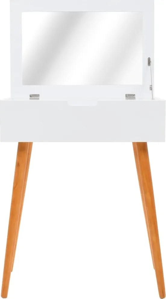 vidaXL Toaletní stolek se zrcadlem MDF 60 x 40 x 75 cm [245751]