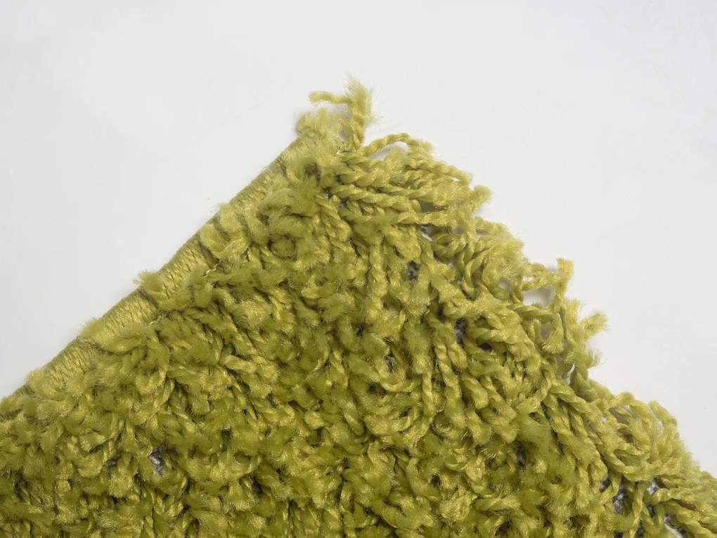 Mono Carpet, Kusový koberec Efor Shaggy 1903 Green, 120x170, zelená, ložnice