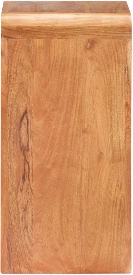 Noční stolek 40 x 30 x 60 cm masivní akácie s medovým povrchem 289633