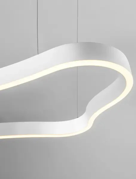 Designový lustr Dussa Bílá 90