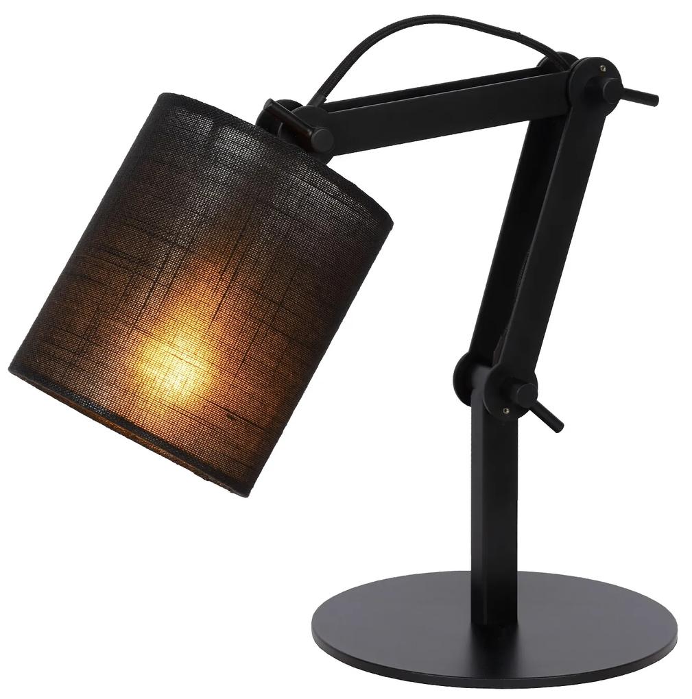 LUCIDE Stolní lampa Tampo Black