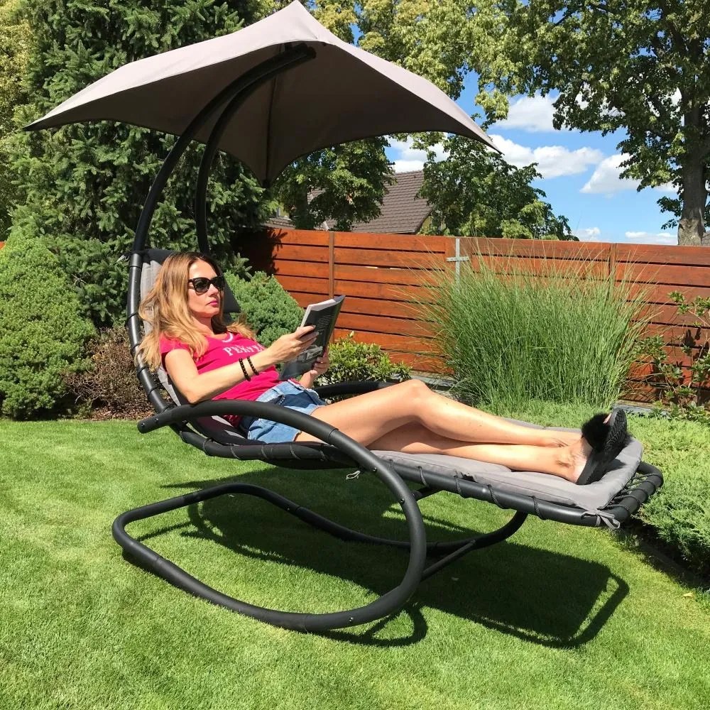 Zahradní relaxační lehátko/houpačka Avenberg ARIEL II. jakost