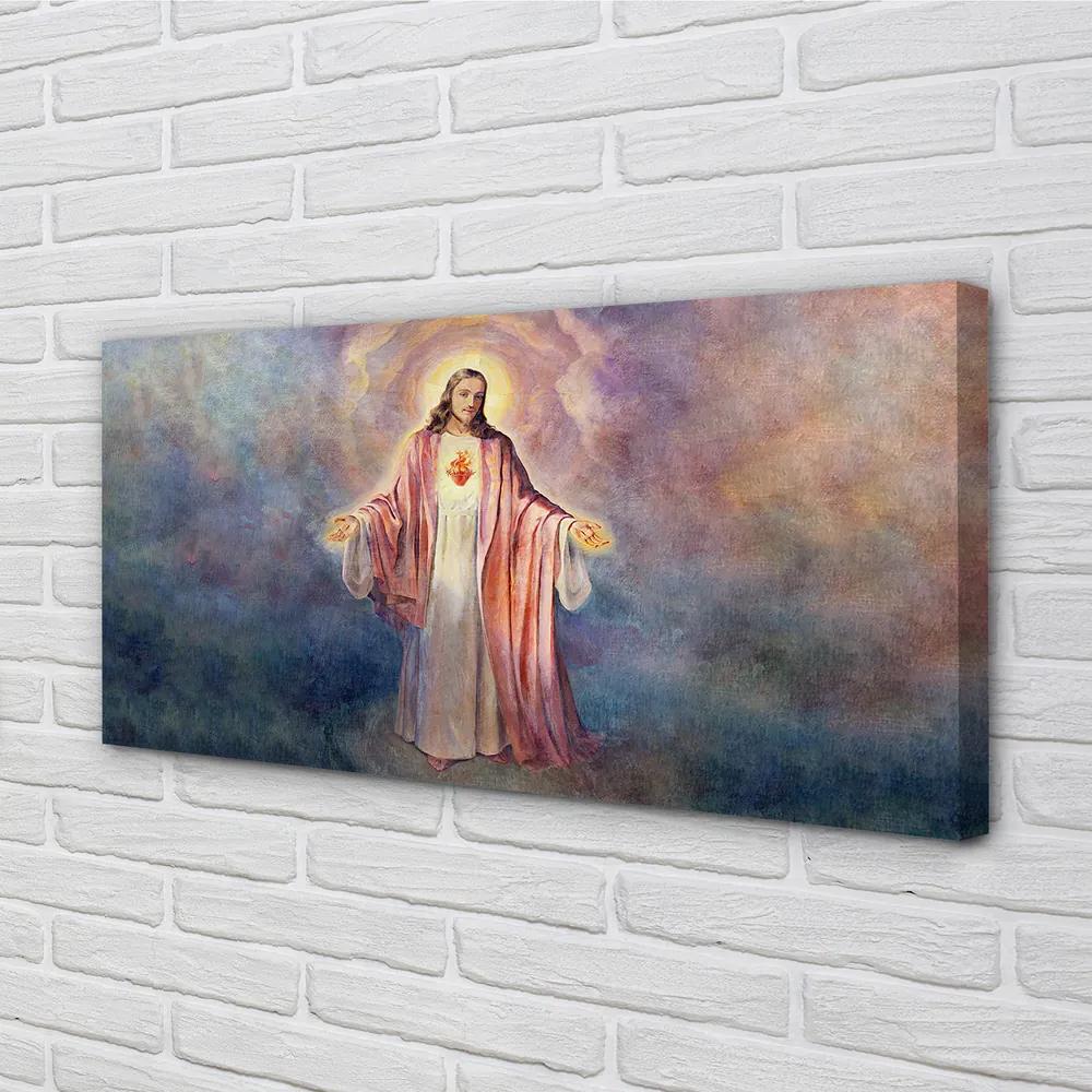 Obrazy na plátně Ježíš 100x50 cm