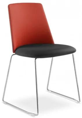 LD seating Konferenční židle MELODY CHAIR 361-Q Barva kostry bílá kostra GALERIE - Čalounění LD seating LÁTKY 3 / SILVERTEX, FAME, MAGIC 2021