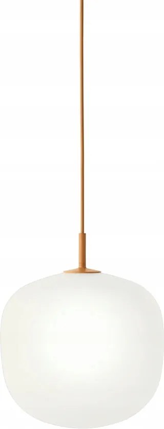 Muuto Rime Závěsná lampa 25 cm Oranžová Opálová