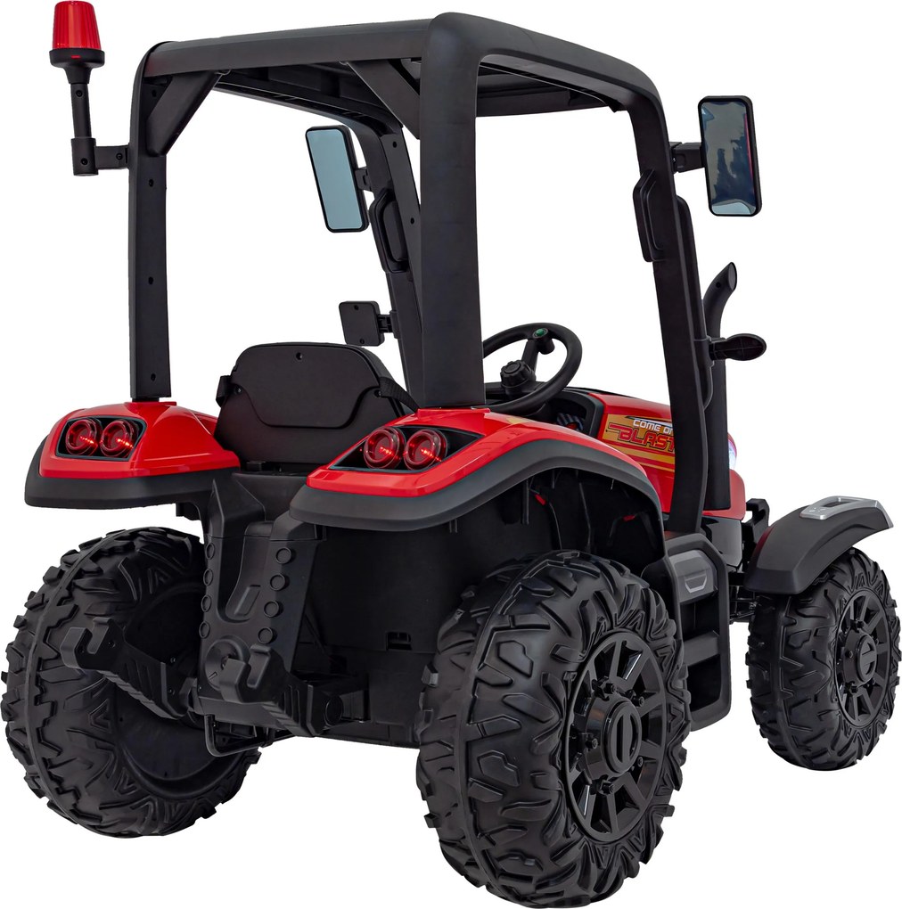 Ramiz Traktor BLAST s přívěsem Červený