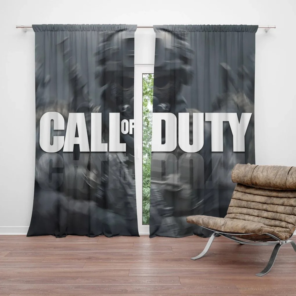 Sablio Závěs Call of Duty Voják: 2ks 140x250cm