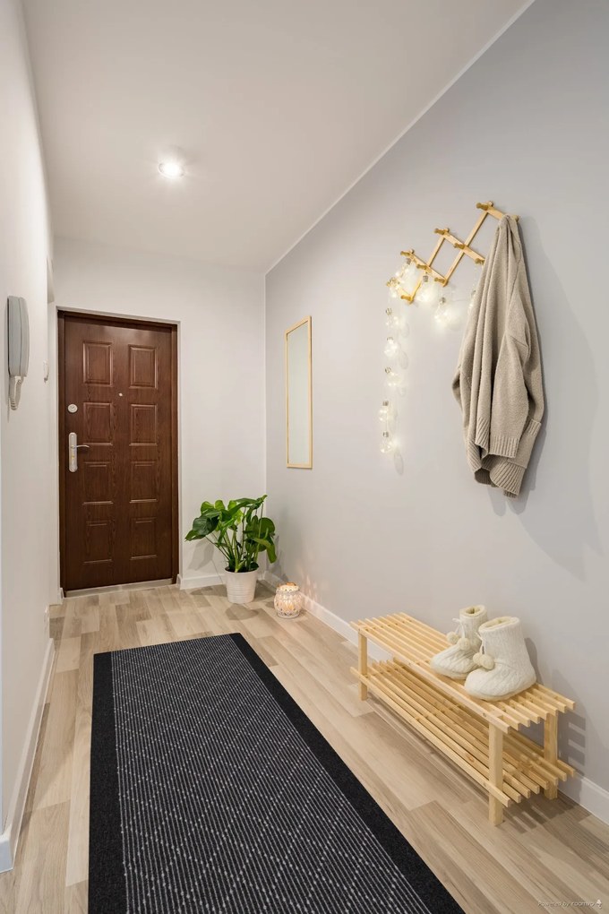 Condor Carpets, Protiskluzový běhoun na míru Boulevard 9229, šíře 100 cm, šedá, chodba / předsíň