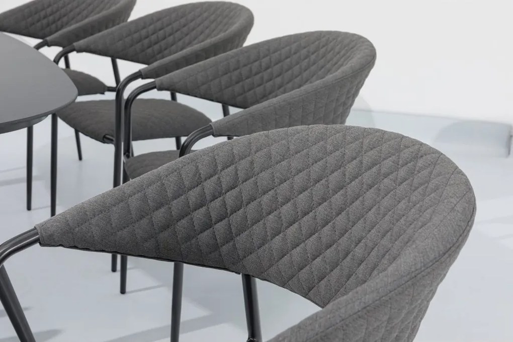 Doppler LIVORNO MELIA LIKA-TEX® zahradní sedací souprava 4+1 antracit